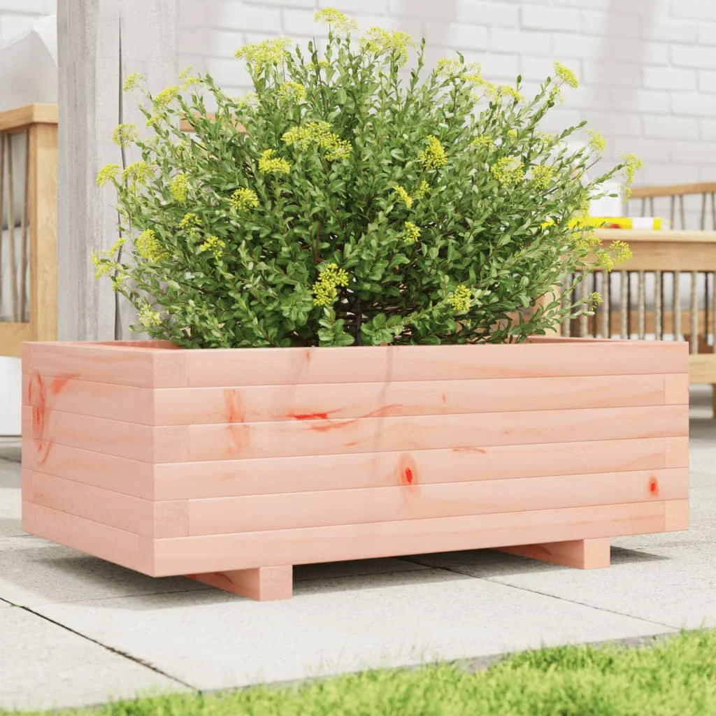 Garden Planter 70x40x26.5 cm in Solid Douglas Wood Outdoor decoration ...