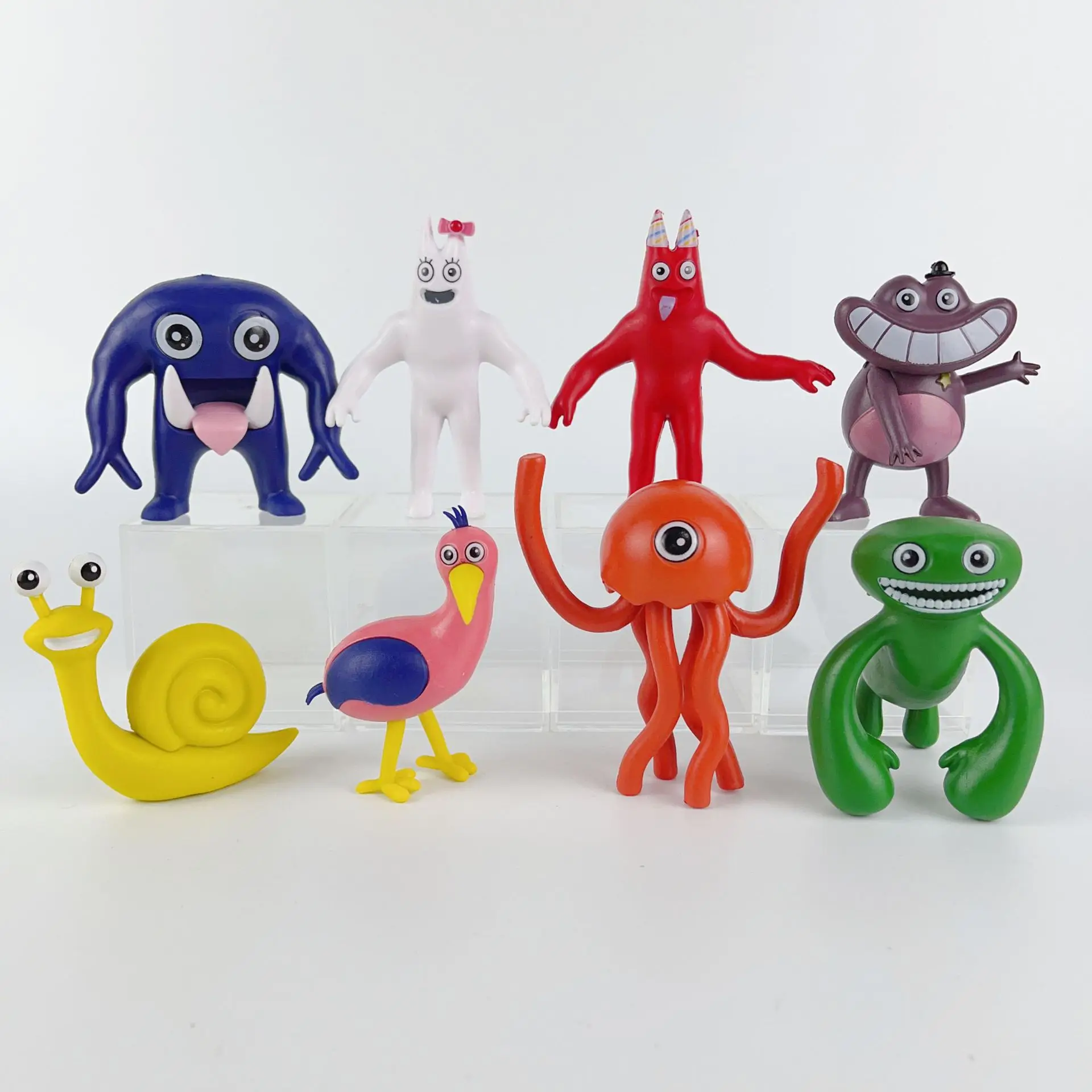 8pcs-set-Cartoon-Garden-of-Banban-Cute-Anime-Figure-Toys-Action-Model ...