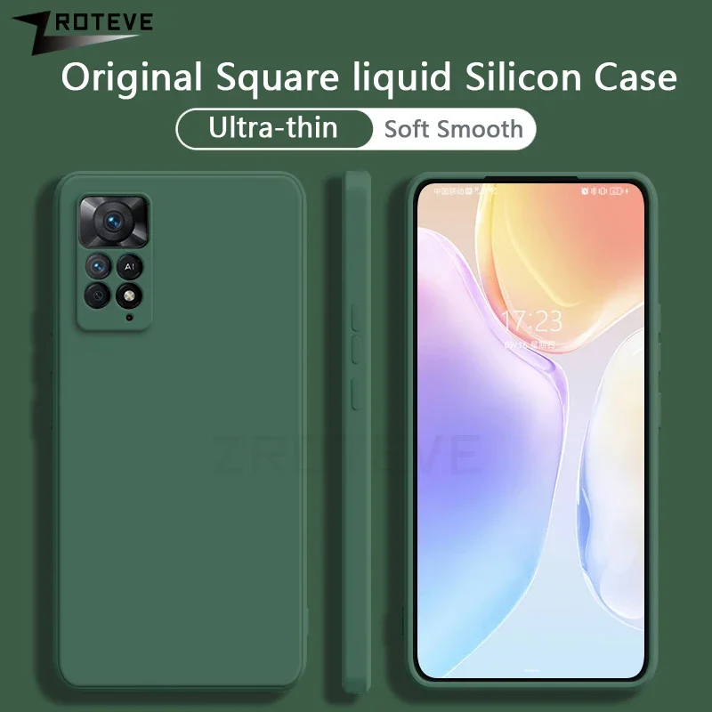 For Redmi Note11 Pro Case Zroteve Silky Liquid Silicone Cover For ...