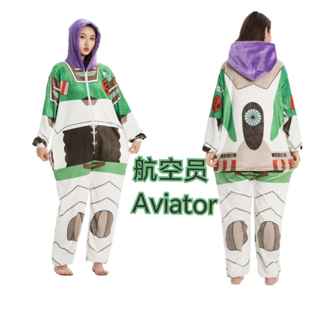 Anime-Adult-Astronaut-Cosplay-Halloween-Costumes-Aviator-Onesies ...