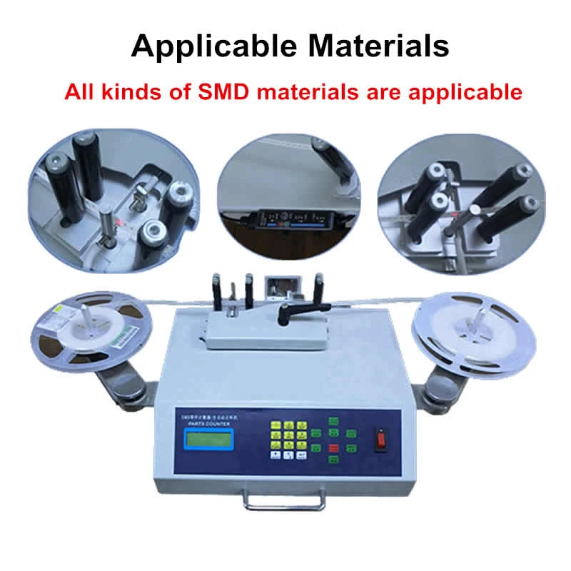Automatic SMD Parts Component Counter SMD Counting Machine Adjustable ...
