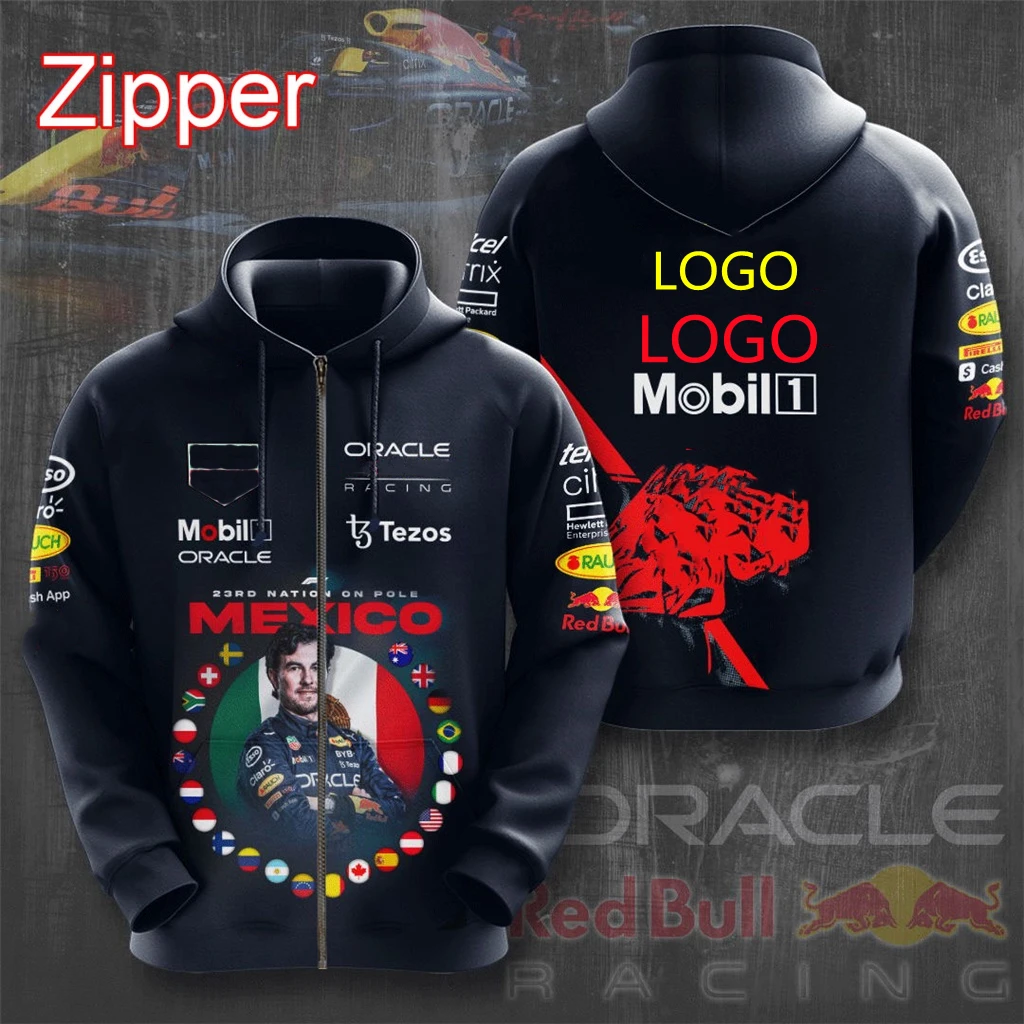 2022-New-oracle-red-sports-cow-racing-3d-printing-male-big-coat-formula ...