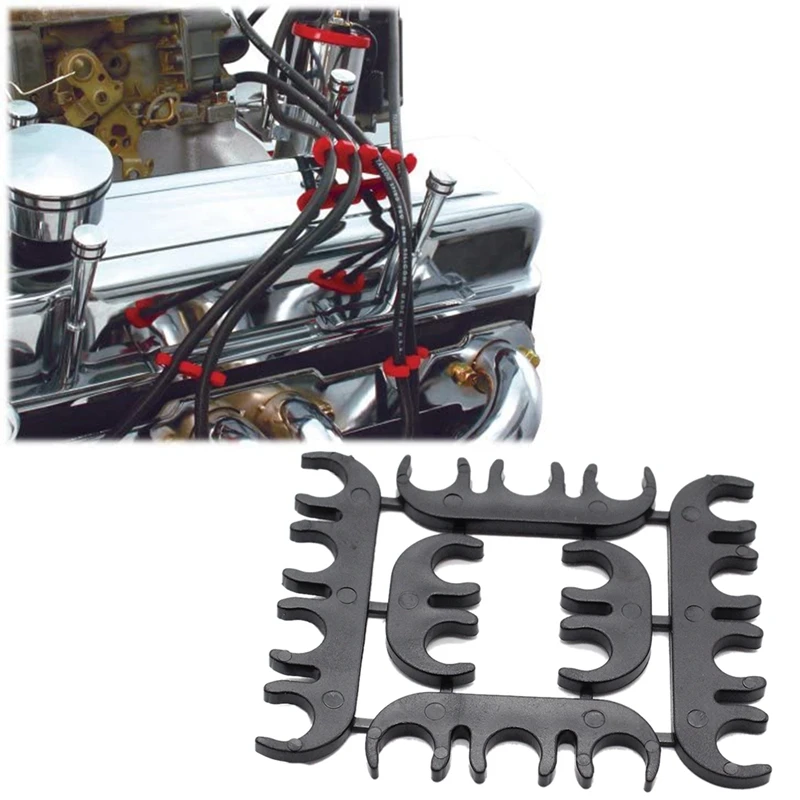 Ignition-Lead-Wire-Divider-Separator-Loom-Clip-Ht-Lead-Holders-Clamp ...