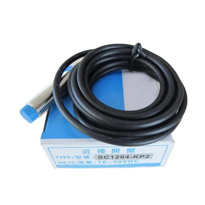 New 2PCS SC1204-KP2 SC1202-KP2 4-Wire NO+NC Circular Proximity Switch ...