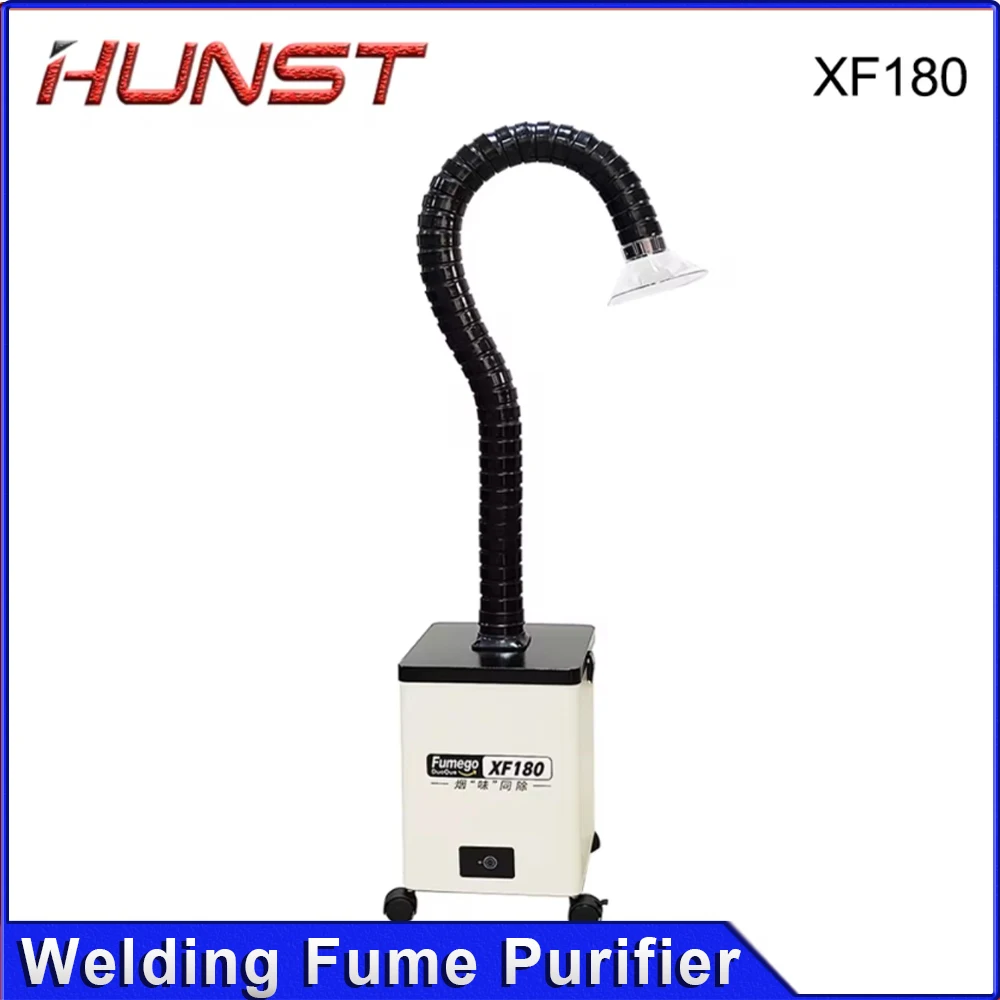 Hunst Laser Fume Extractor XF180 Soldering Smoke Fume Absorber Purifier ...
