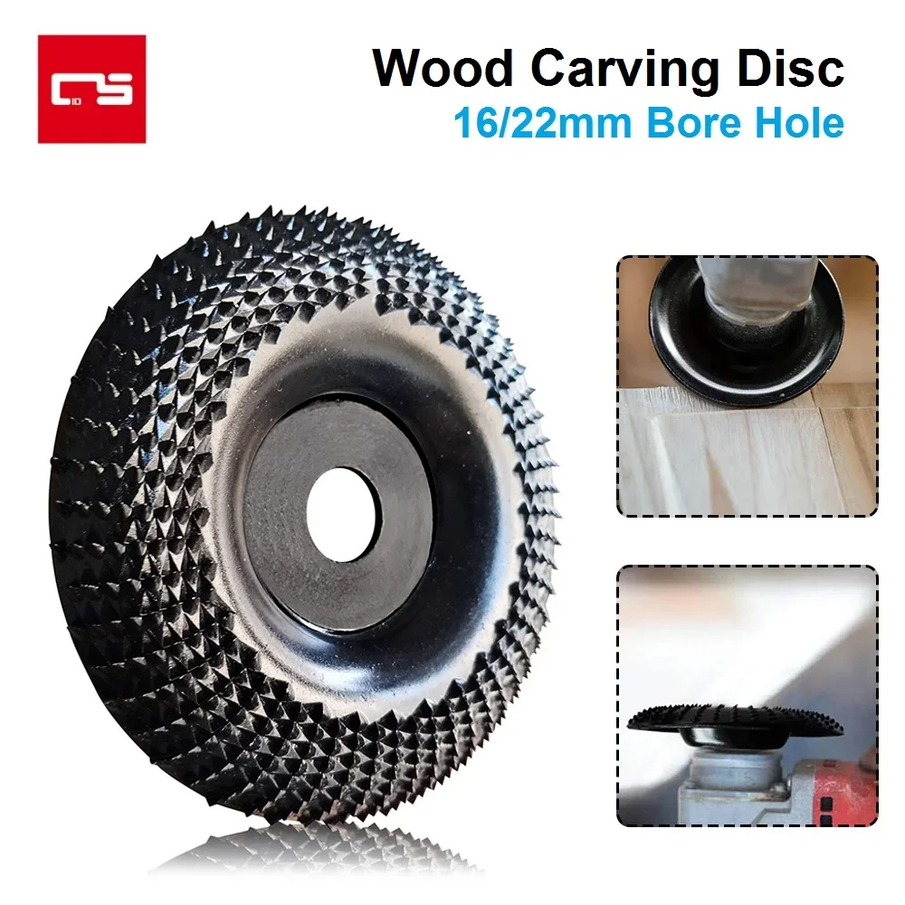 4 Inch Angle Grinder Wood Carving Disc Woodworking Grinding Shaping ...