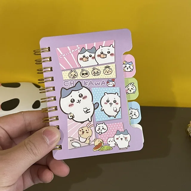 Miniso Chiikawa Portable Notepad Small Notebook - Chiikawa Plush
