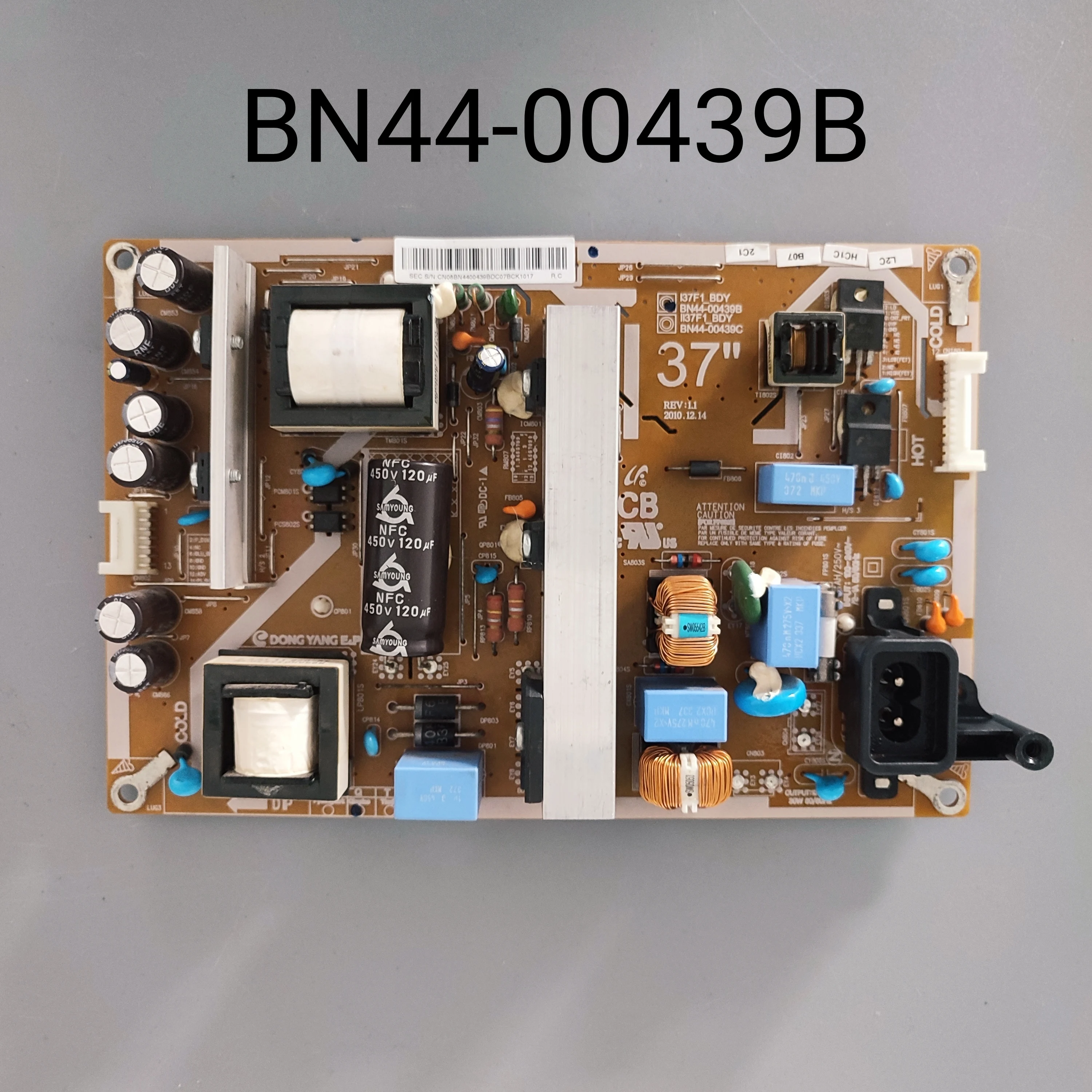 GENUINE-ORIGINAL-POWER-SUPPLY-BOARD-BN44-00439B-REV-1-1-I37F1-BDY-FOR ...