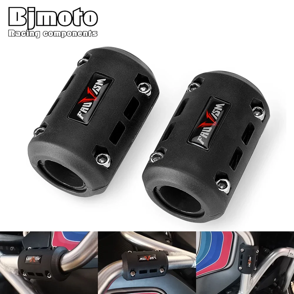 Motorcycle POM Engine Guard Bumper Protector Block 22/25/28 mm Crash ...