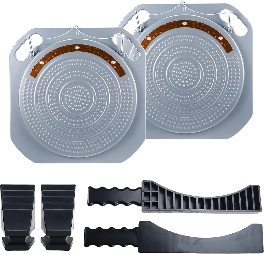 2024-NEW-Wheel-Alignment-Turntable-Turn-Plates-with-Transition-Bridge ...