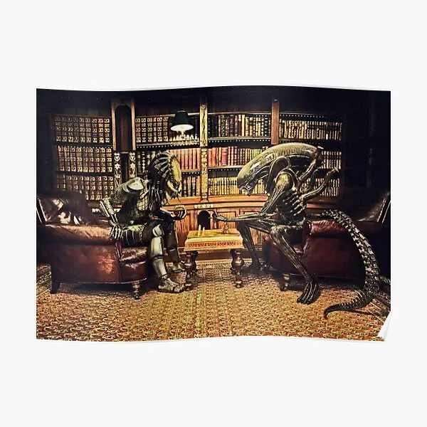 Predator-versus-alien-jogo-ii-poster-moderno-mural-decora-o-de-casa ...