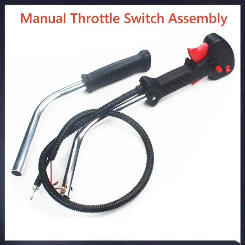 Manual-Throttle-Switch-Assembly-Lawn-Mower-Throttle-Handle-for-Strimmer ...