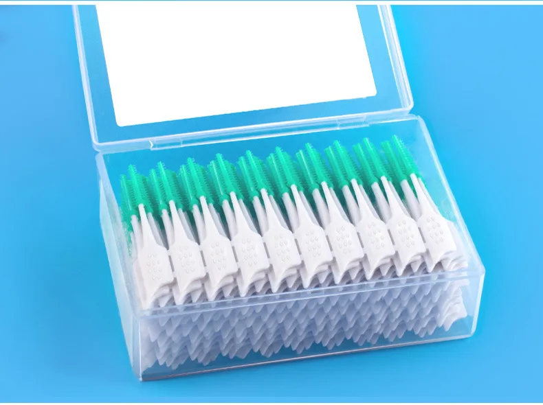 Brossette Interdentaire en Silicone Souple, Brosse Orthodontique ...