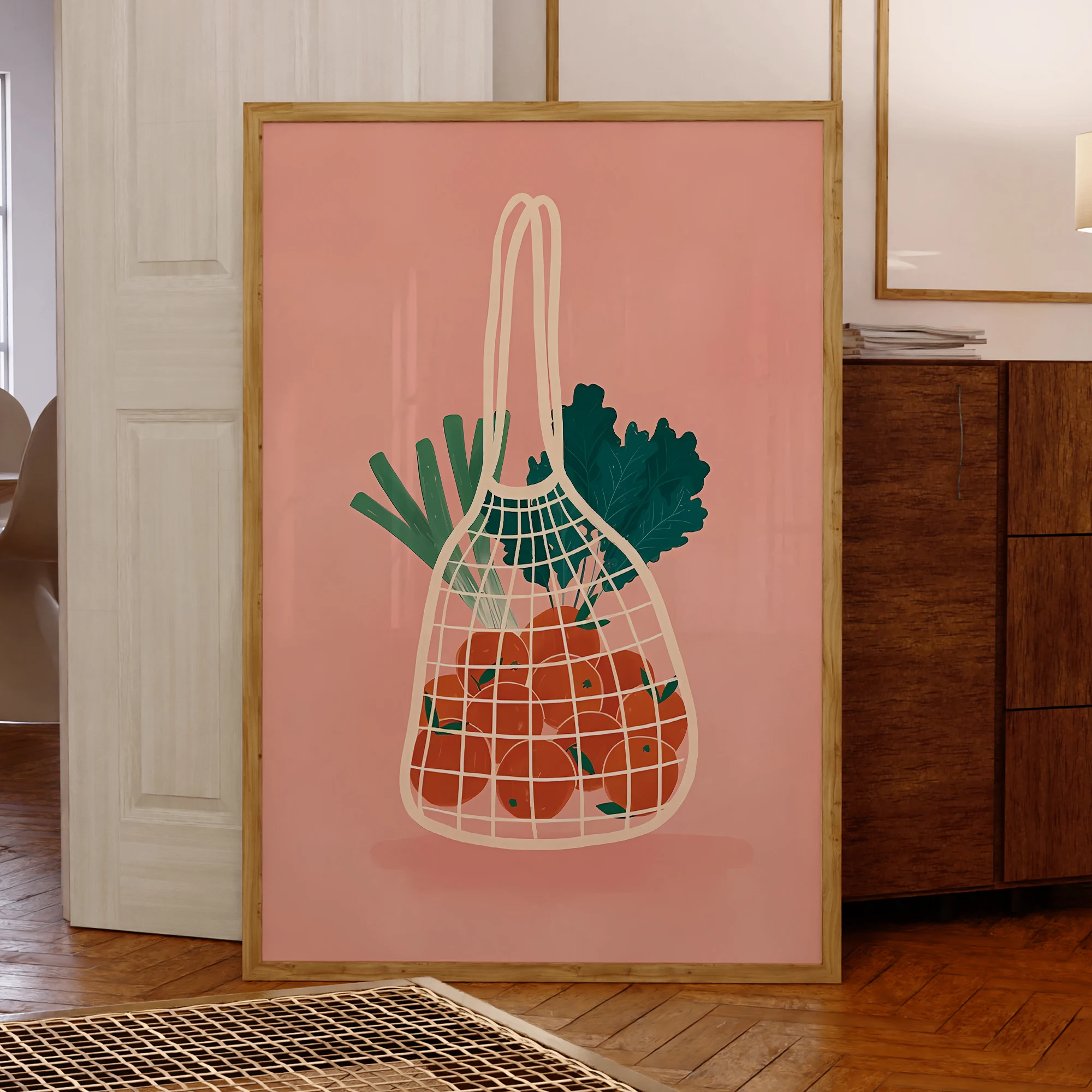 Frutas e legumes modernos arte da parede impressão pintura em tela ...