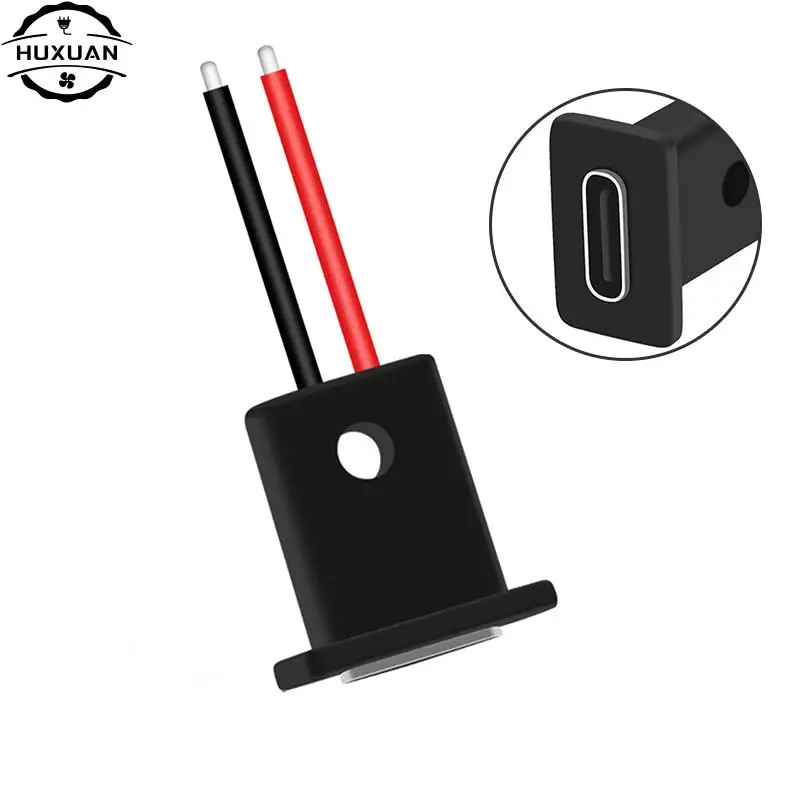 1pc-Type-C-Connector-Jack-Female-Type-C-With-Card-Buckle-3A-High ...