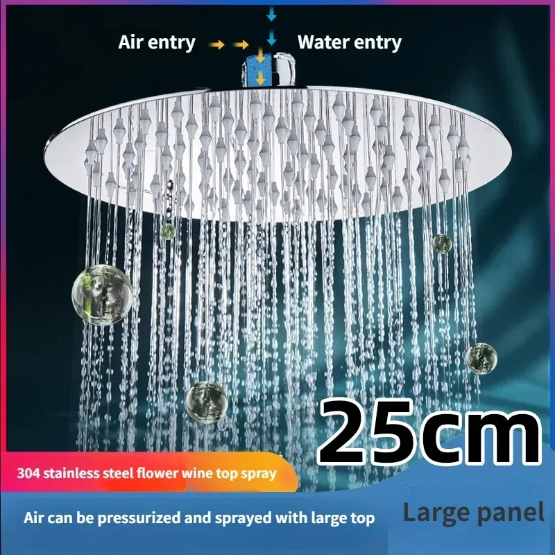 High-Quality-10-8-6-Inch-Stainless-Steel-Ultra-Thin-Waterfall-Shower ...