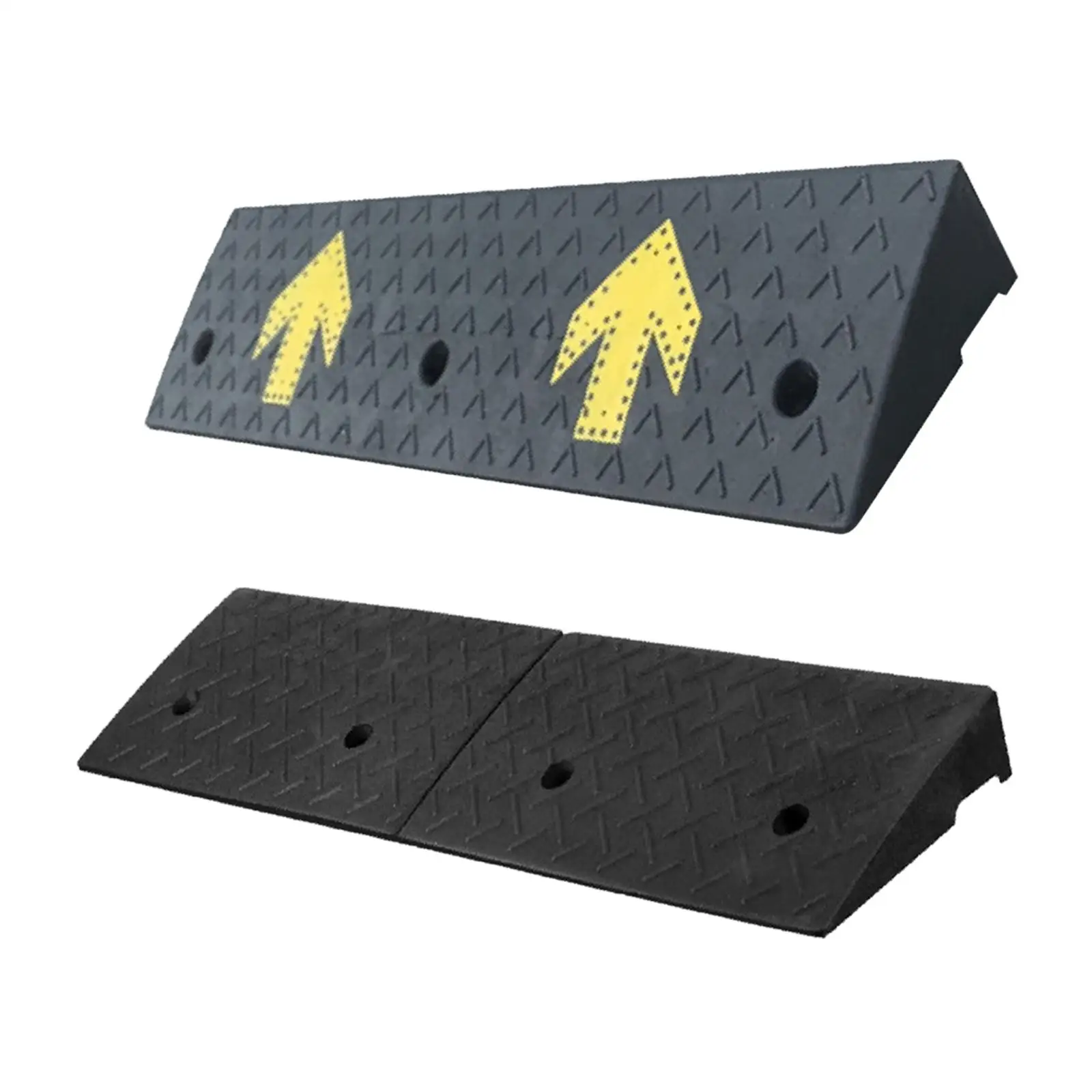 Portable Driveway Curb Ramp Roadside Slope Pad For Driveway Wheelchairs ...