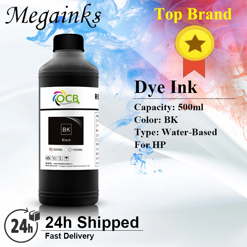 500ML-Universal-Refill-Dye-Ink-Compatible-For-HP-72-727-T770-T790-T1120 ...