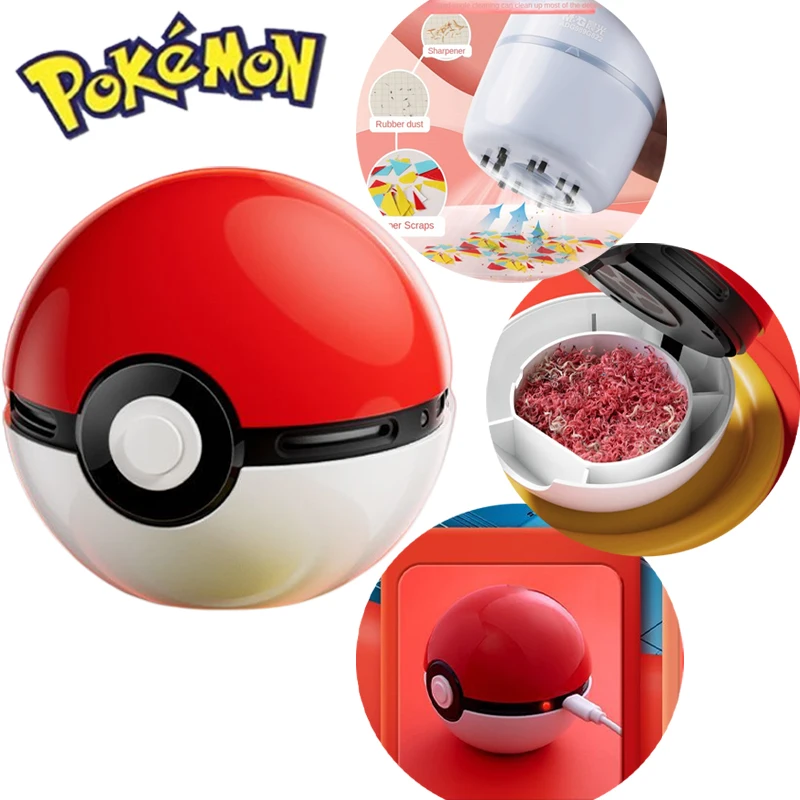 Cepillo-aspirador-Pokemon-Pokeball-miniherramienta-de-escritorio ...