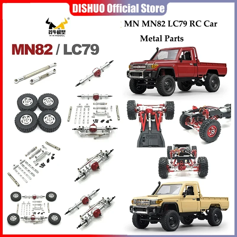 Metal-Silver-Upgrade-Front-and-Rear-Assemblies-Kit-for-MN-Model-1-12 ...