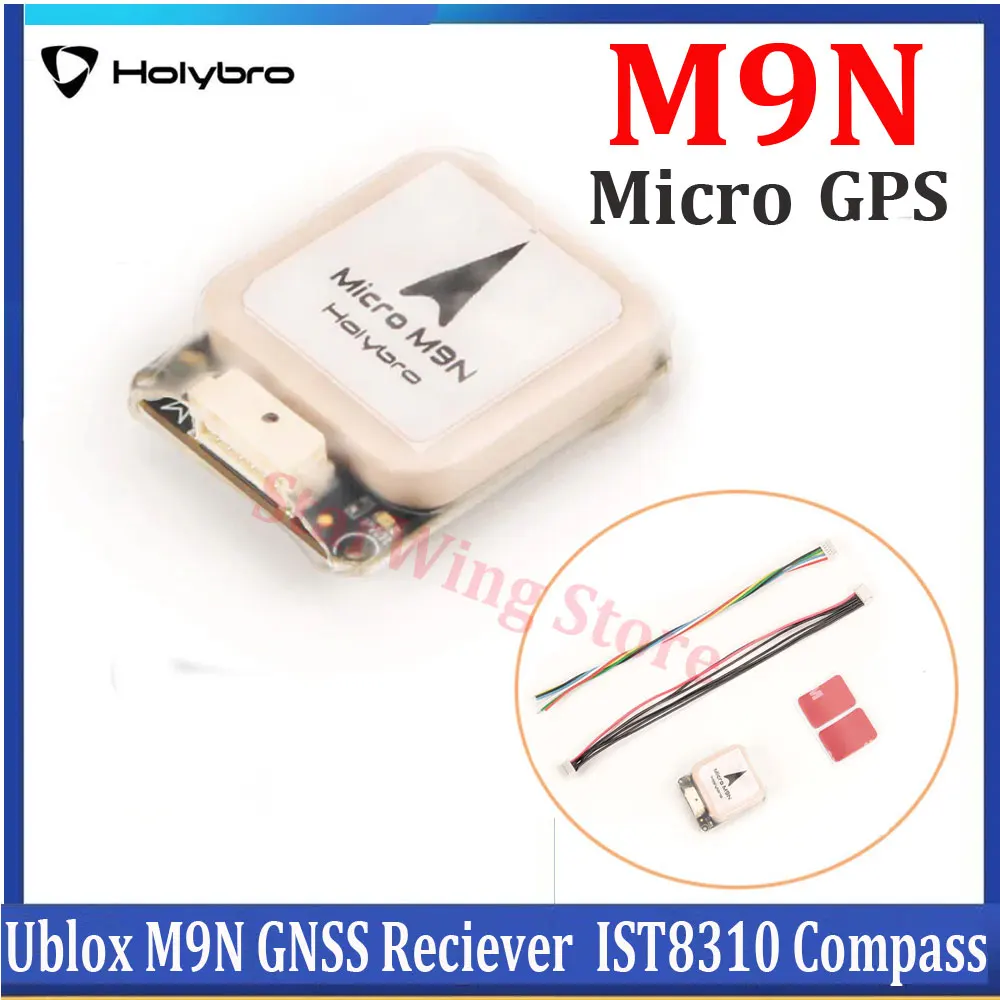 HolyBro Micro M9N GPS With Ublox M9N GNSS Chip and IST8310 Digital Compass Built in U blox ...