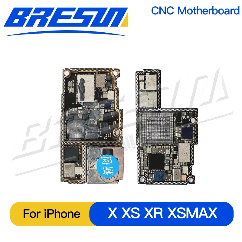 CNC-CUT-Motherboard-For-IPhone-X-XR-Logic-Board-Xs-Max-Polishing-CPU-AP ...