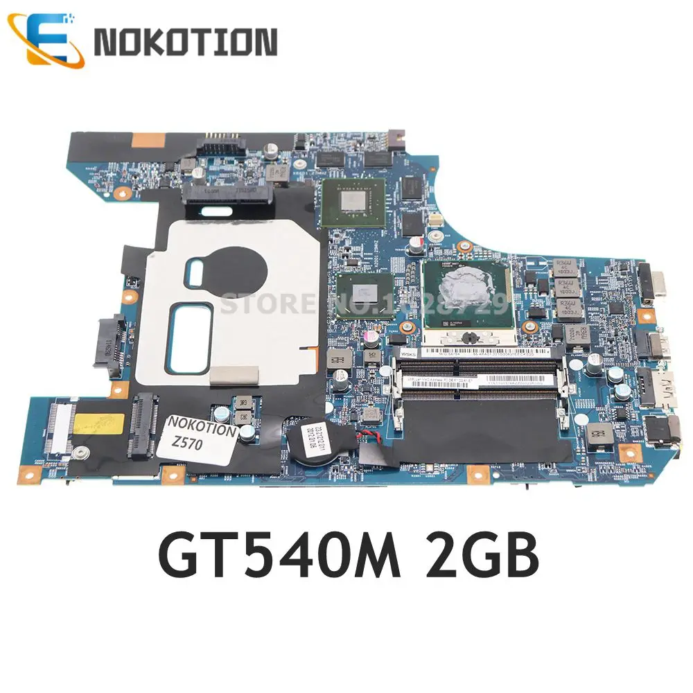 For Lenovo IdeaPad Z570 PC Motherboard HM65 DDR3 GT540M 2GB 10290-2 10290-4 48.4PA01.021 48 ...