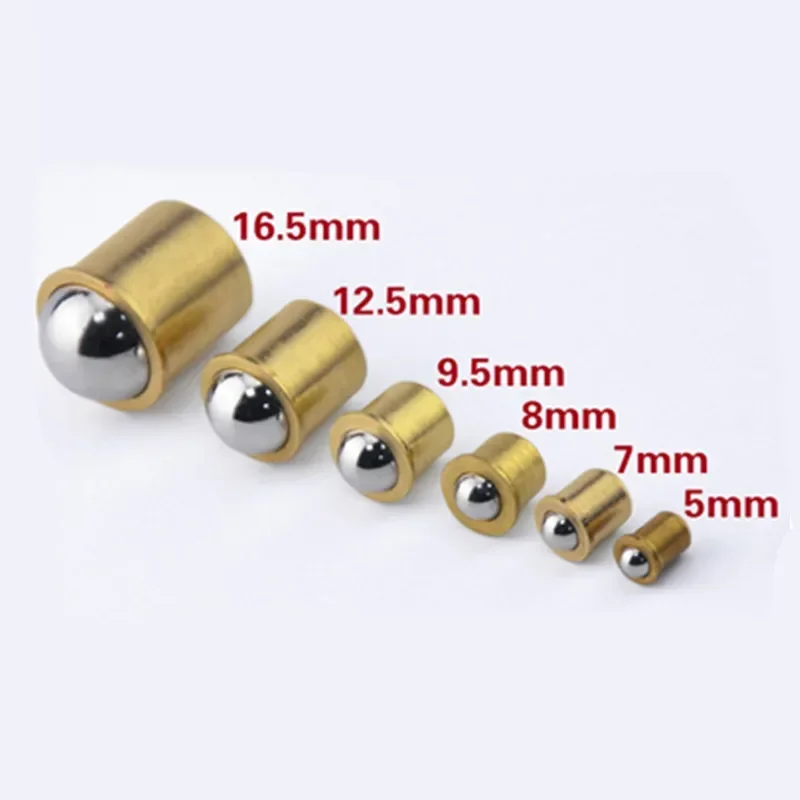 4Pcs Cabinet Drawer Closet Door Spring Brass Ball Catch Furniture ...