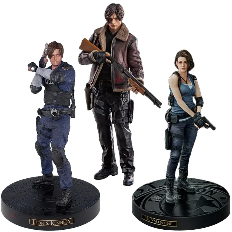33cm-Resident-Evil-2-Leon-Scott-Kennedy-Anime-Figure-Biohazard-Re-3 ...