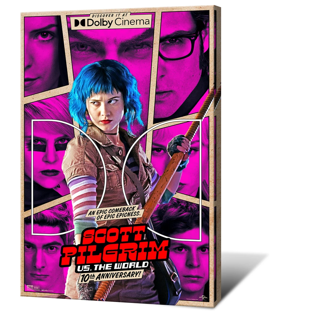 Scott Pilgrim Vs The World Movie Poster