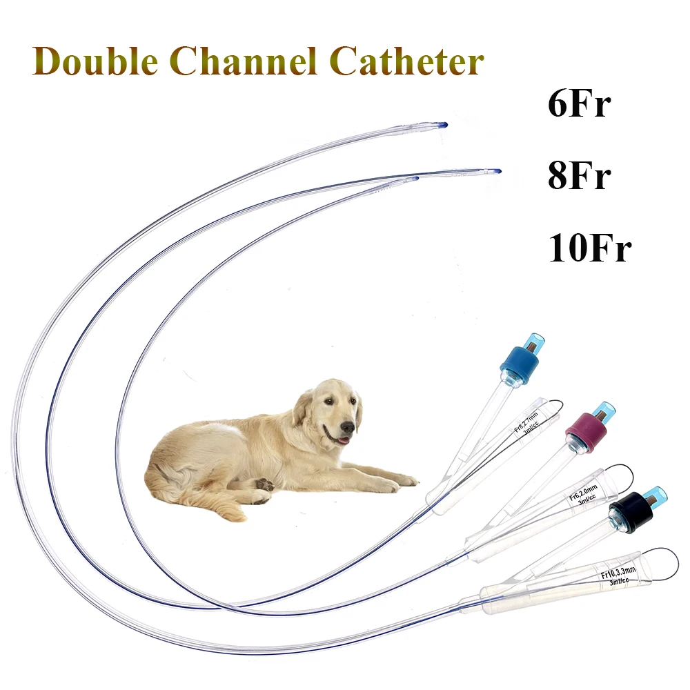 Pet-Dog-Canine-Foley-Catheter-Long-Time-Indwelling-2-way-Urinary ...