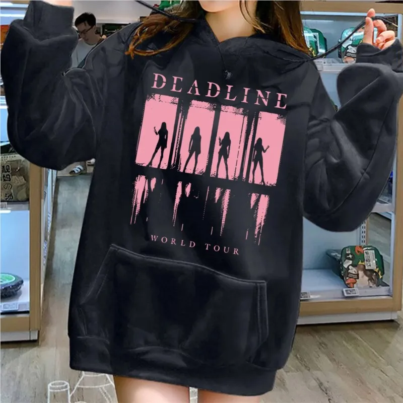 2025 BP Deadline World Tour Hoodie Harajuku Hip Hop Pullover Tops ...