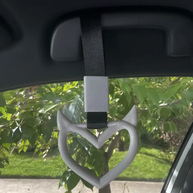 JDM Tsurikawa Strap Brand New Heart Black JDM TSURIKAWA Ring Subway ...