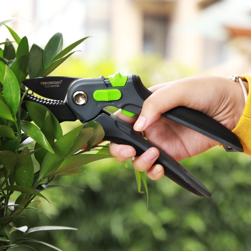 Pruner Cut Plant Trim Horticulture Secateur Shrub Garden Scissor Tool ...