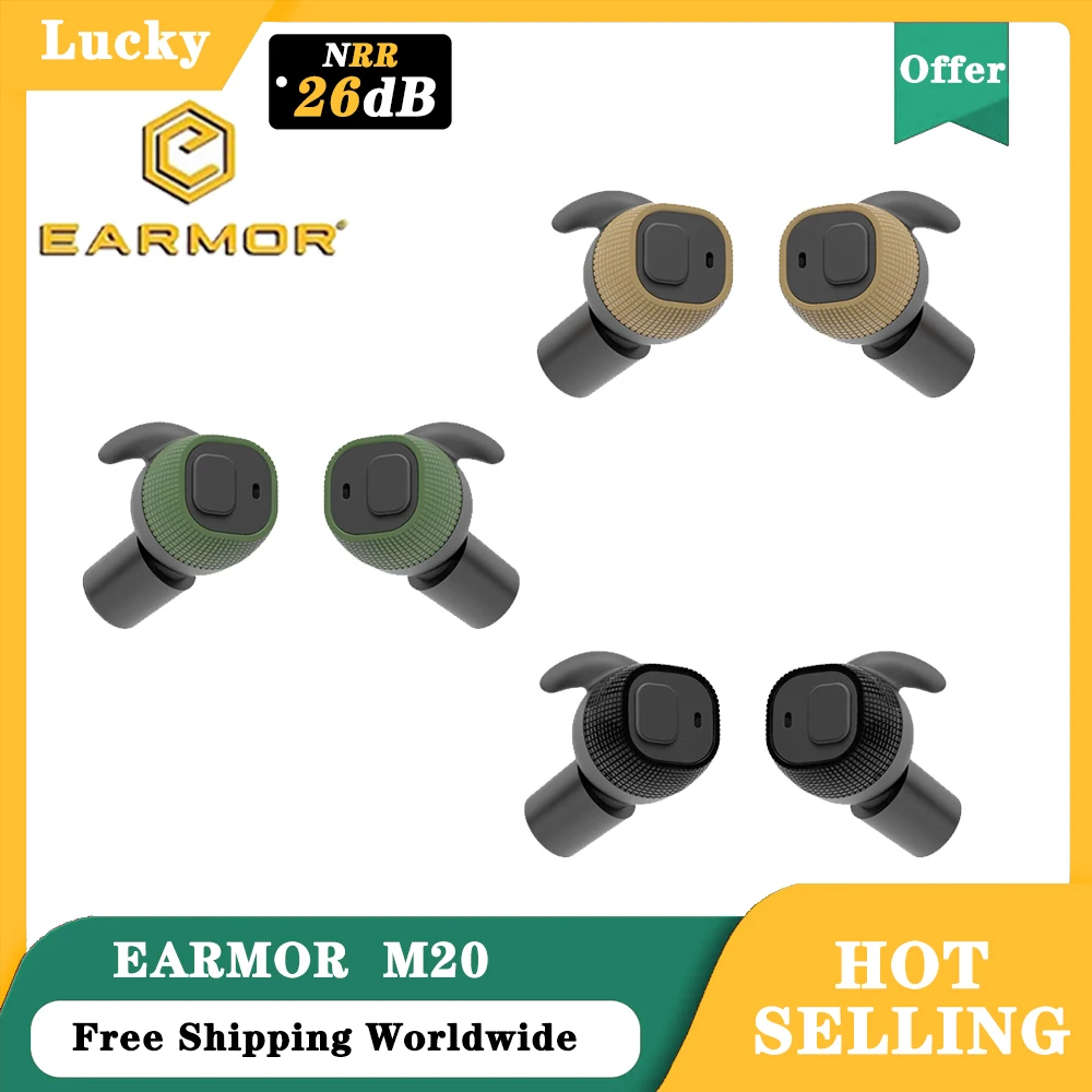 Military-tactical-headset-EARMOR-M20-MOD3-electronic-shooting-headset ...