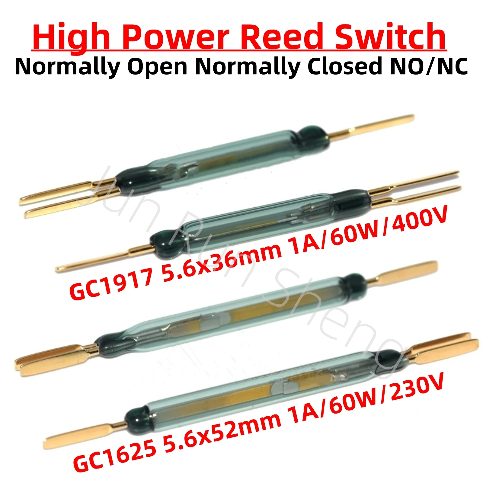 1-5-10-PCS-High-Power-Reed-Switch-GC1625-5-6-52MM-GC1917-36MM-Normally ...