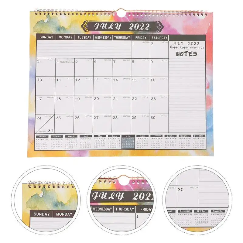 Calendário 2023 Parede 2022 Planejador Livro Mensal Pendurado ...