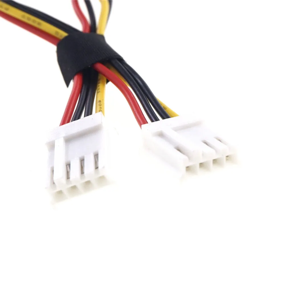 100 Pcs 4 Pin To 4 Pin Female Extension Cable 500 Mm Length Fdd Floppy ...