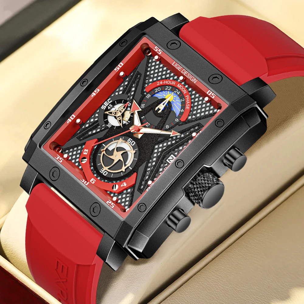 LIGE-Fashion-Watch-for-Men-Luxury-Hollow-Waterproof-Watches-Quartz ...