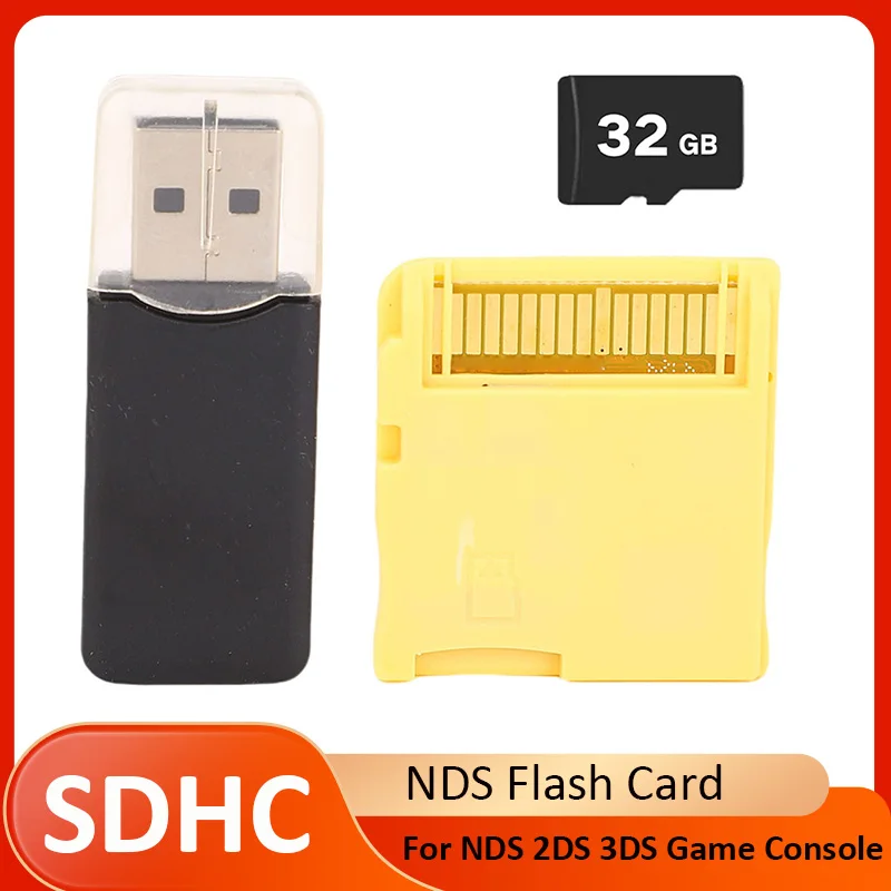 2026 SDHC Flash Card Fit for NDS 2DS 3DS Game Console ASIC Chip with ...