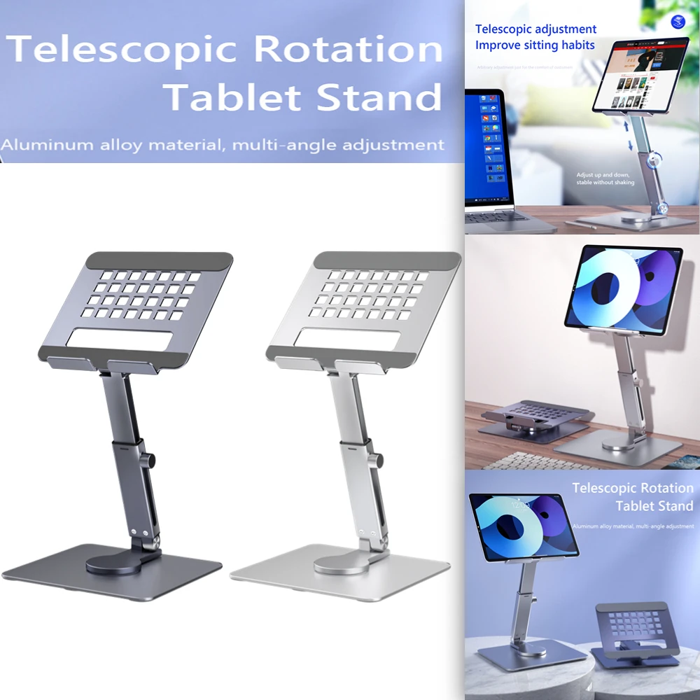 H06-Aluminum-Alloy-Tablet-Stand-Desk-Stand-360-Rotation-Multi-Angle ...