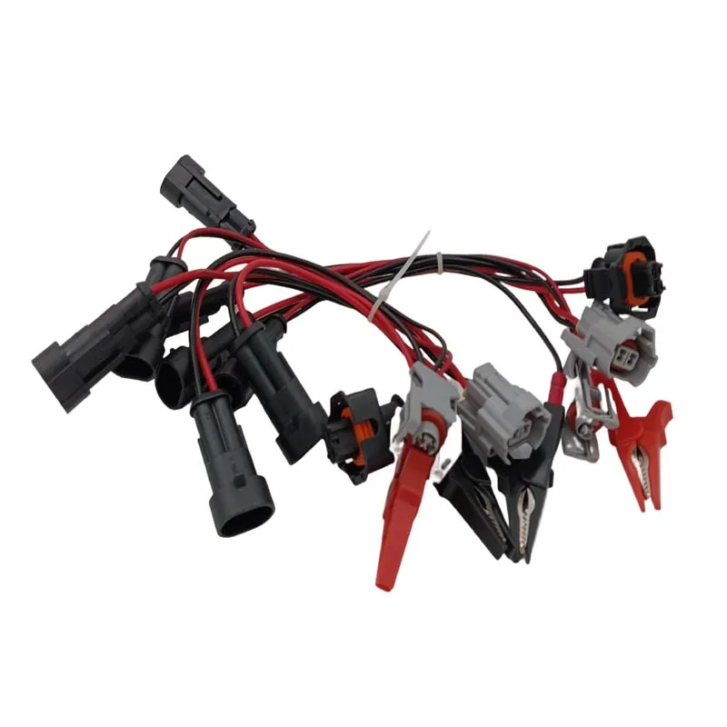 7pcs-Lot-Common-Rail-Injector-Tester-Plug-Adapter-Cable-For-Bosch-Denso ...