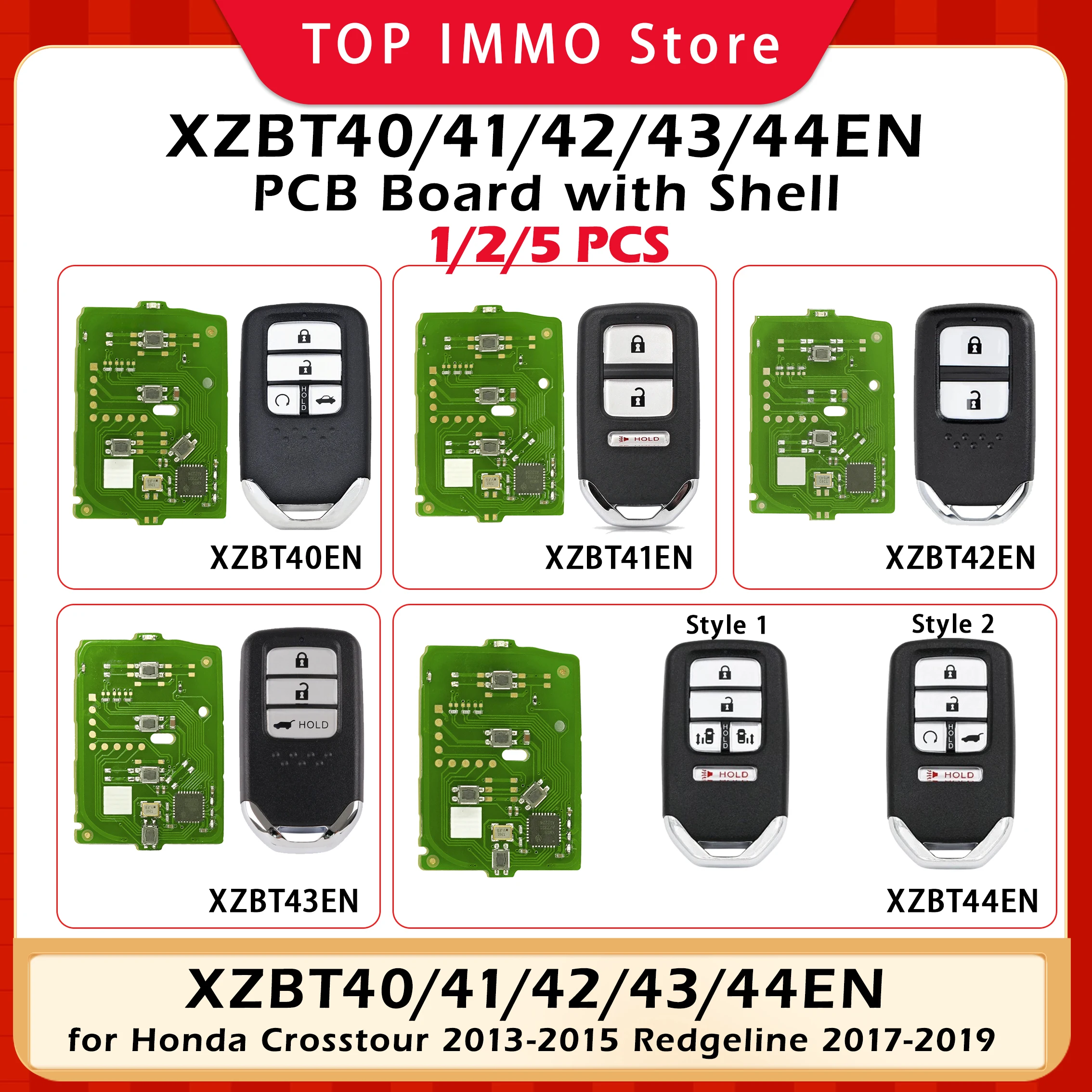 Xhorse VVDI XZBT44EN/XZBT43EN/XZBT42EN/XZBT41EN/XZBT40EN Special PCB ...