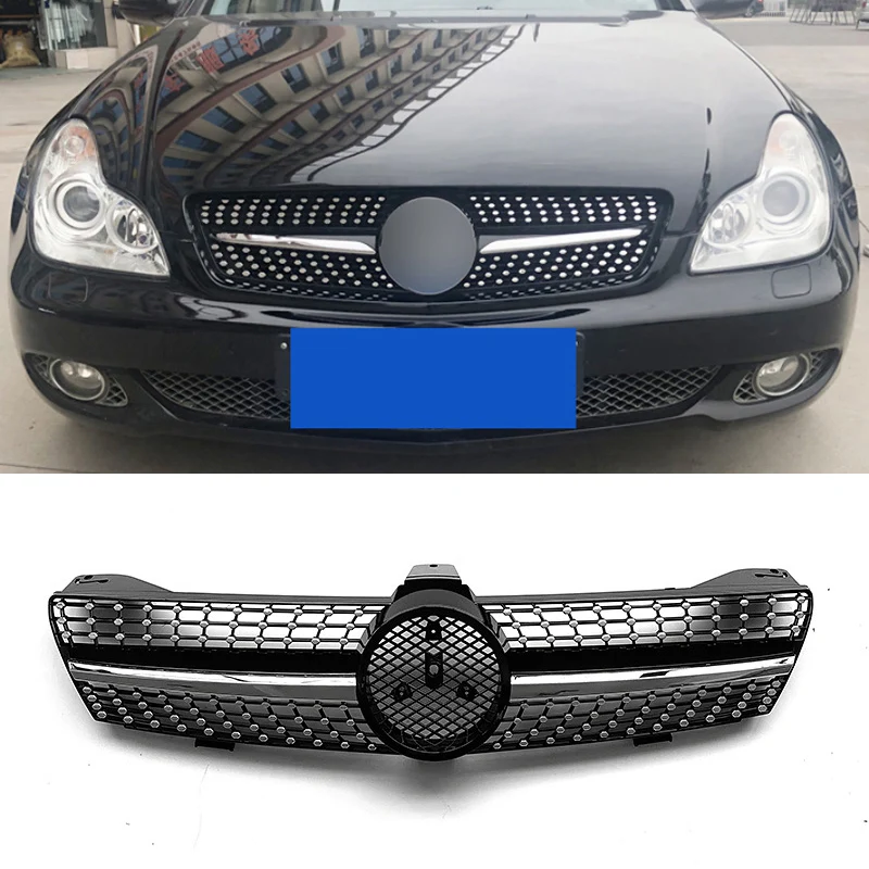 Front Grille Grill For Mercedes-Benz CLS-Class W219 CLS350 CLS500 ...