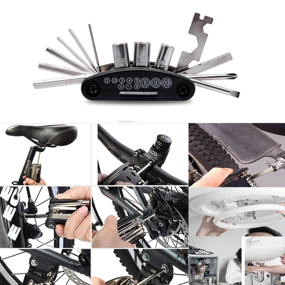 16-in1-Universal-Repair-Kit-Motorcycle-Bike-Multifunction-Tools-For ...