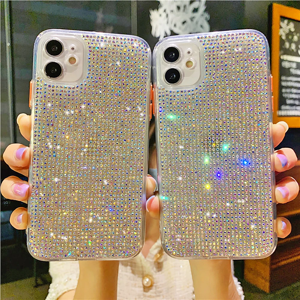 Luxury-Crystal-Bling-Glitter-Sequin-Rhinestone-Phone-Case-For-iPhone-14 ...