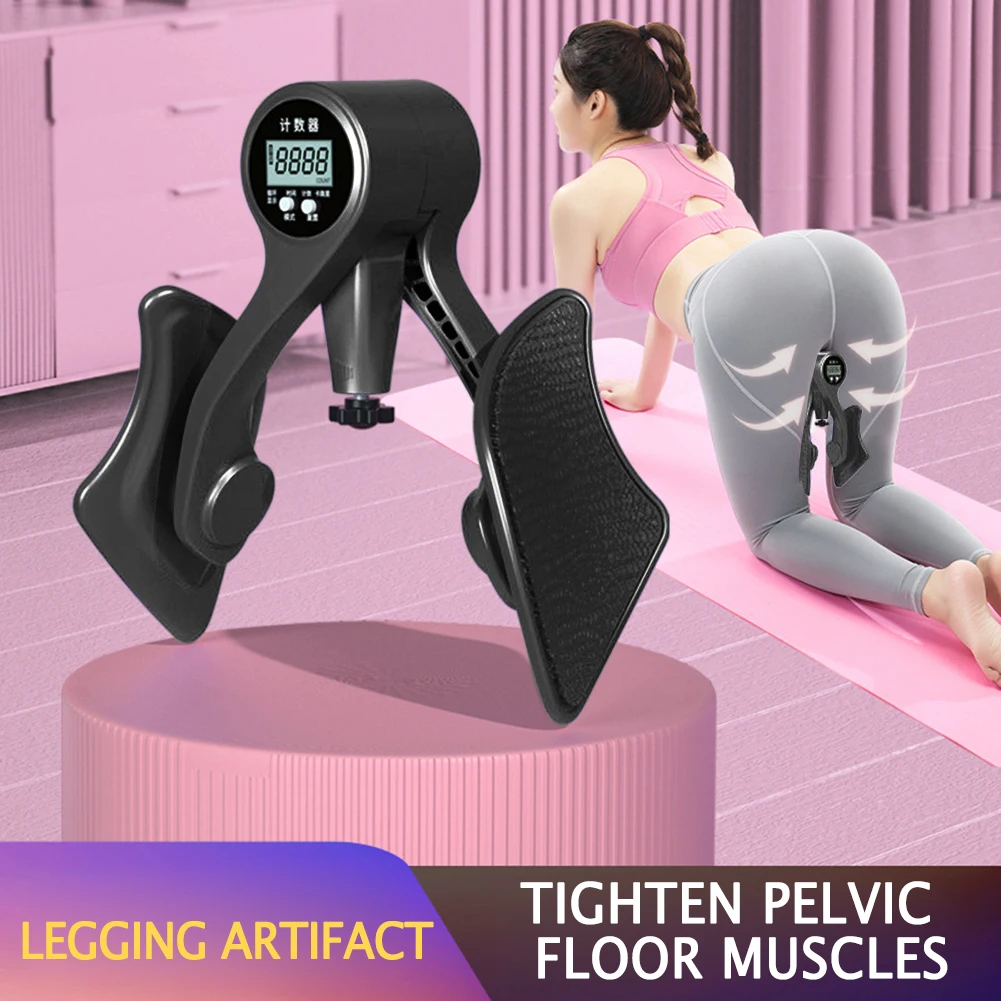 Hip-Trainer-Leg-Trainers-Pelvic-with-Digital-Counter-Floor-Muscle-Strength-Adjustable-Leg ...
