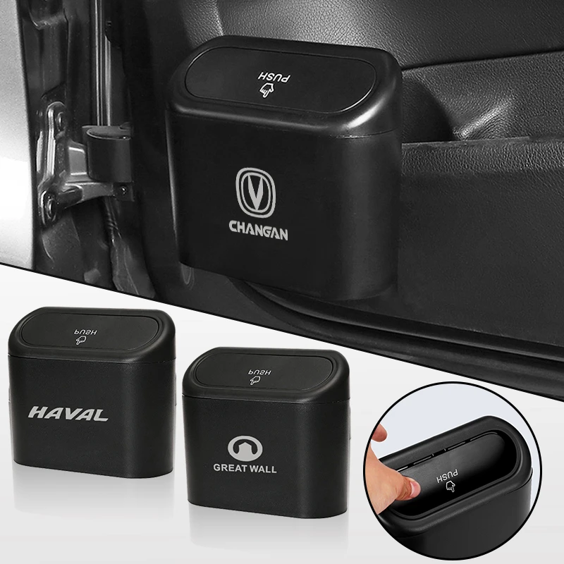 In Vehicle Trash Can Portable Garbage Case Storage Box For Byd F3 S6 F0
