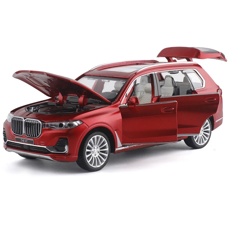 MSZ 1:32 BMW X7 racing alloy car model children's toy car die-casting ...