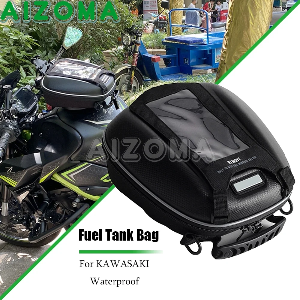 Waterproof Fuel Tank Bag For Kawasaki Ninja 400 650 1000sx Zx-6r Zx-10r ...